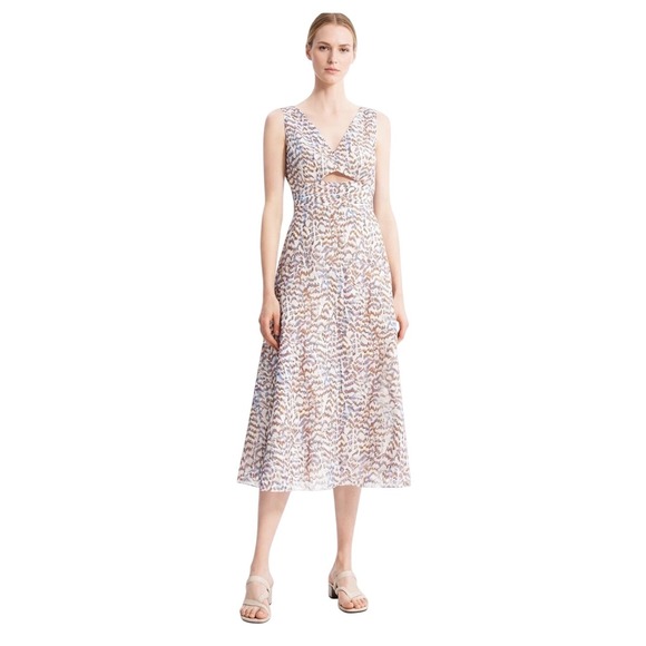 Theory | Dresses | Theory Womens Sl Cutout Dr Desert Lawn Abstract ...
